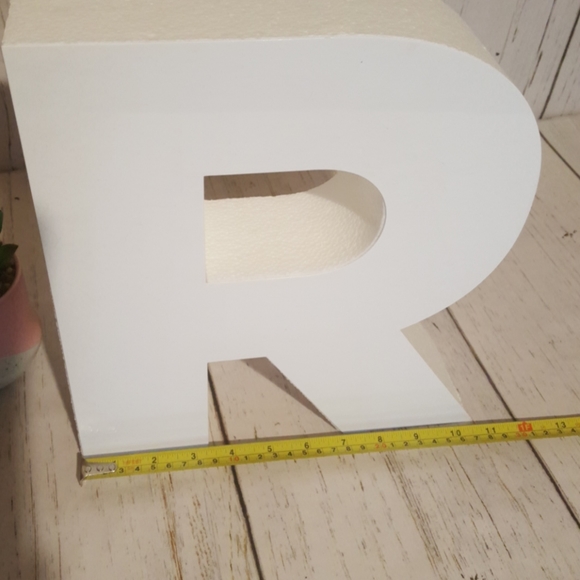 unknown | Accents | Large Letter R Decor Letter Homeoffice Decor | Poshmark